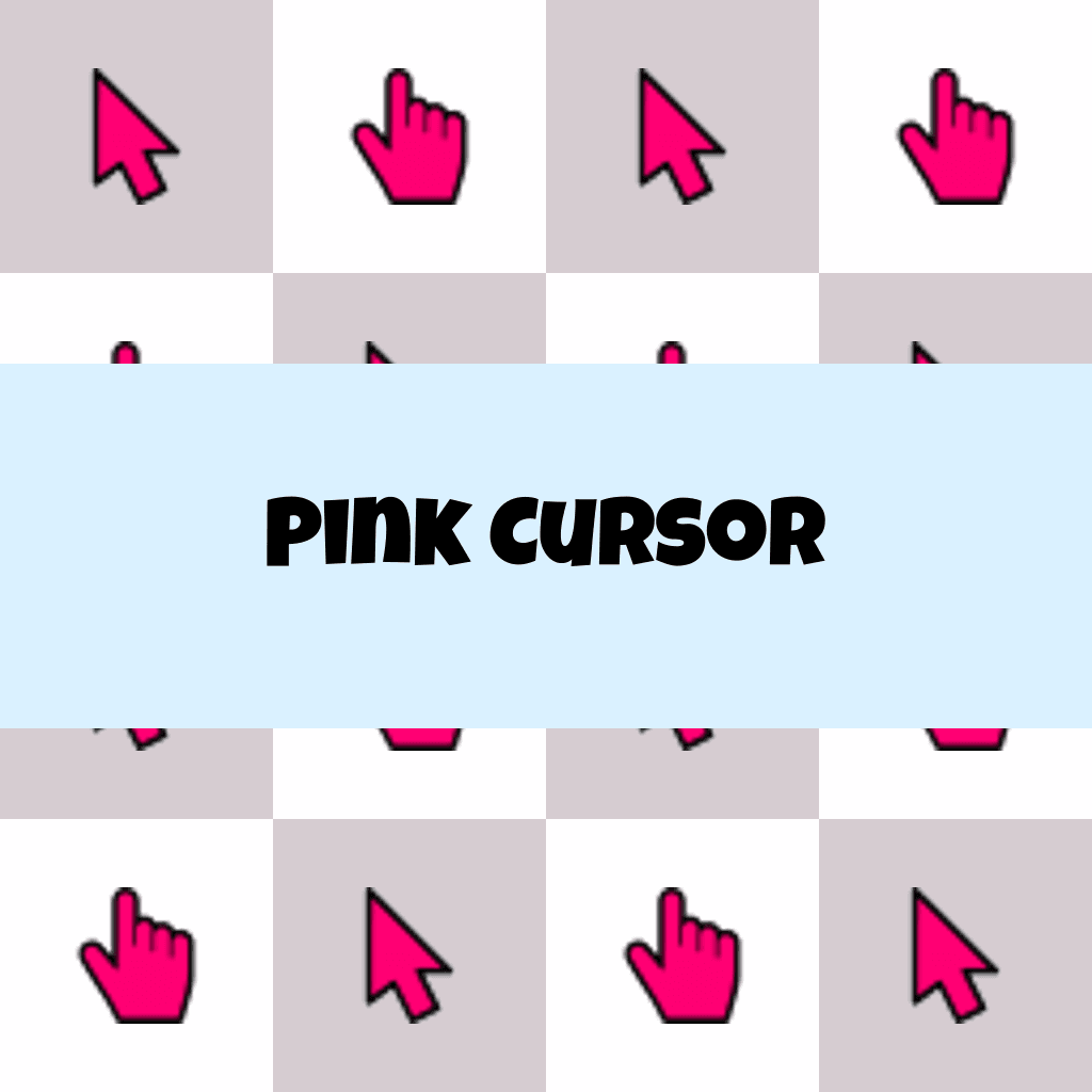 Custom Cursor Pink - Cursor Pack | Cursor Space